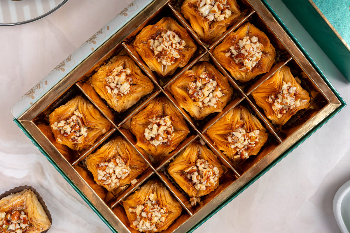 Almond Pyramid – Bharat Baklava