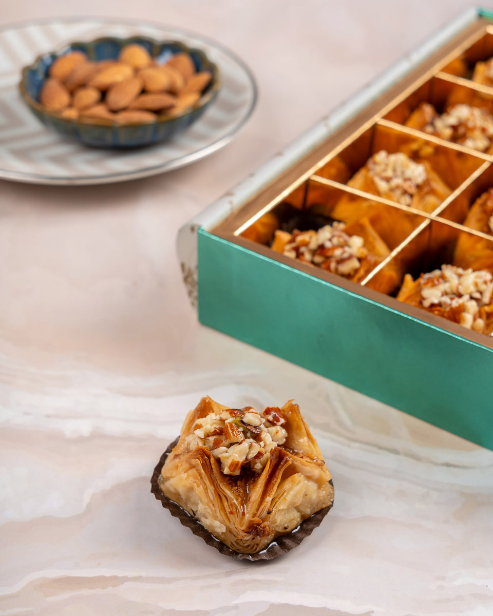 Almond Pyramid – Bharat Baklava